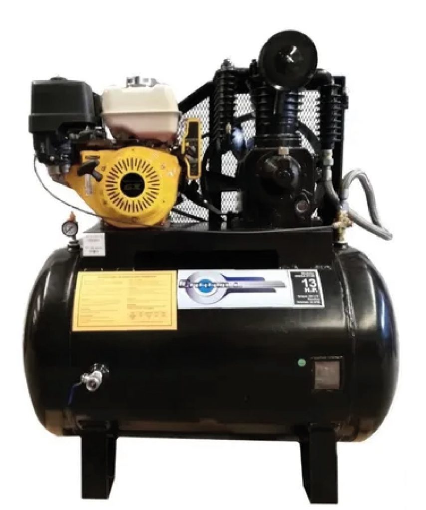 Compresora de aire a gasolina Marca Carroll - MaquinTools